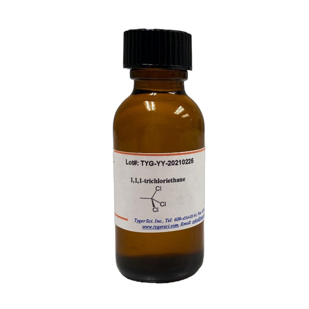 1,1,1-Trichloroethane lab grade 99.7% – 5 Grams – Tyger Scientific Inc.